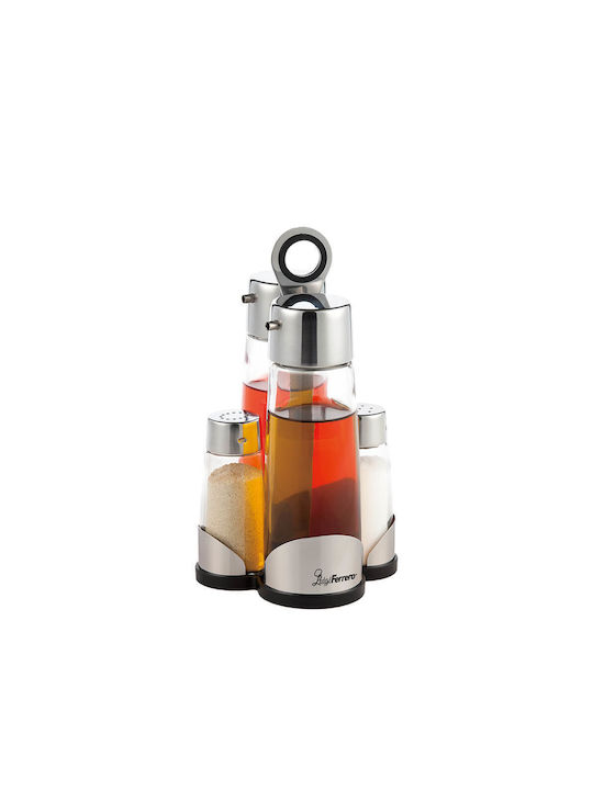 Luigi Ferrero Oil & Vinegar Set with Salt & Pepper - Fulcrum
